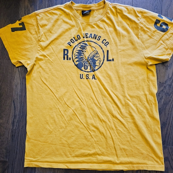 Ralph Lauren | Shirts | Vintage Polo Jeans Ralph Lauren Spell Out Usa ...